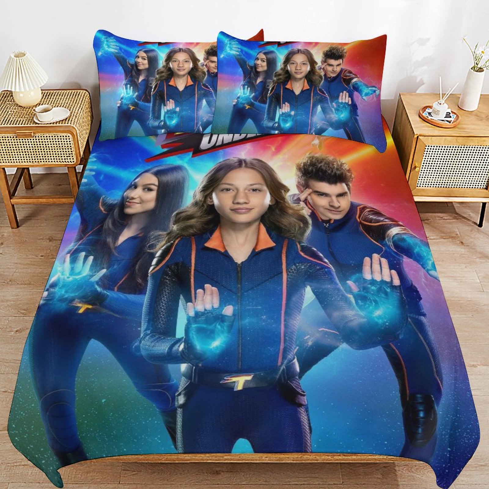 The Thundermans Undercover 3-Piece Bedding Sets Bedroom Decor Comforter ...