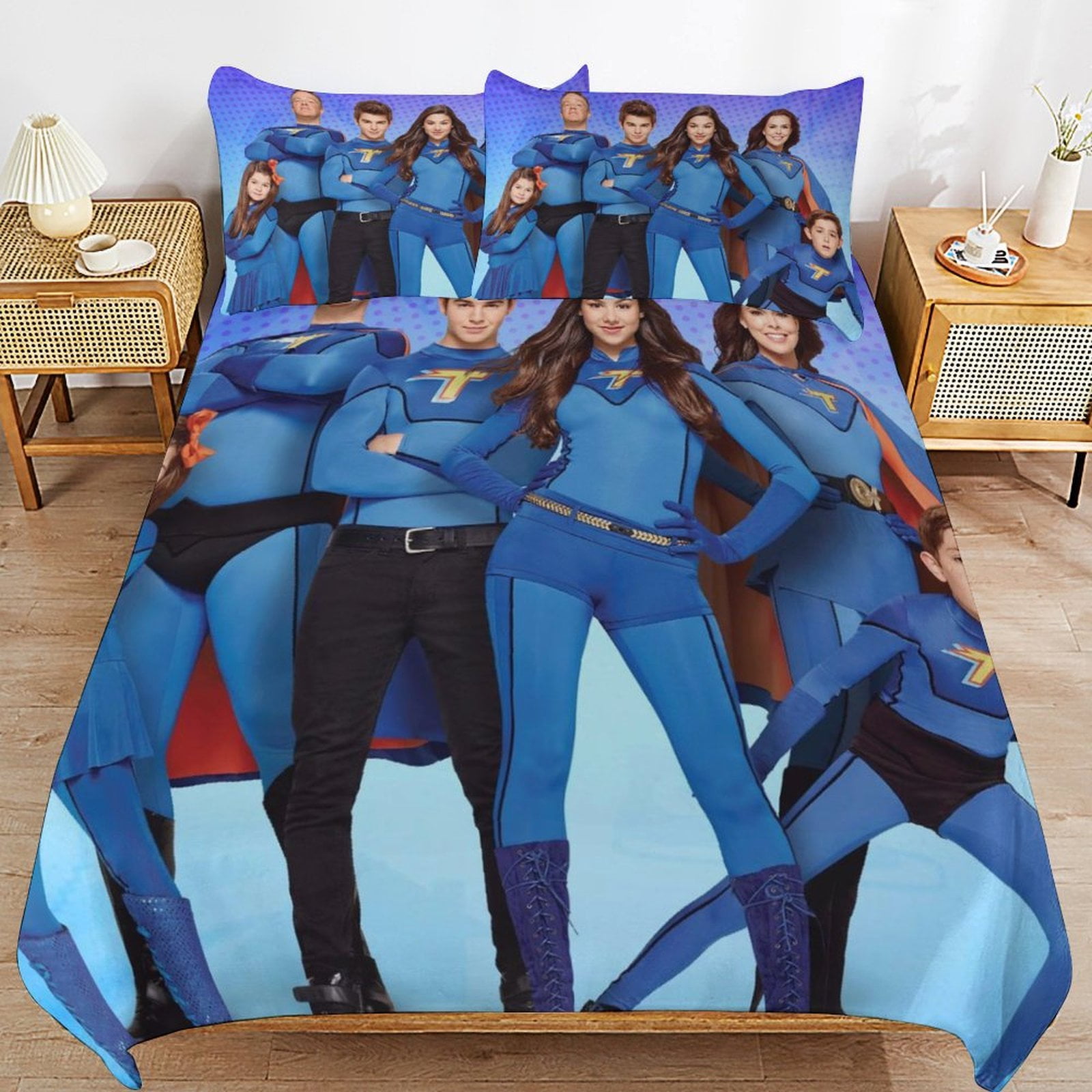 The Thundermans Undercover 3-Piece Bedding Sets Bedroom Decor Comforter ...