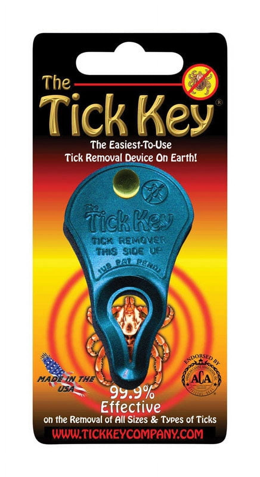 The Tick Key - Easy to Use Tick Removal Tool, High-Strength Anodized ...