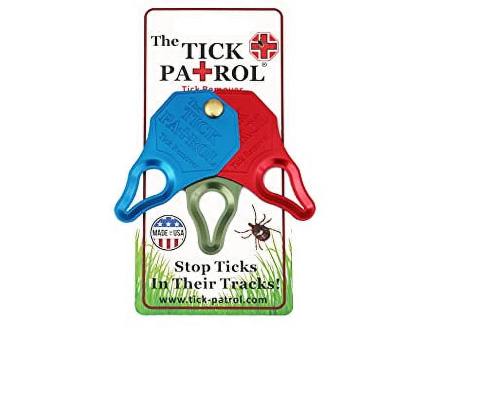 The Tick Patrol Tick Remover 3-Pack (Blue, Red, Green) - Walmart.com