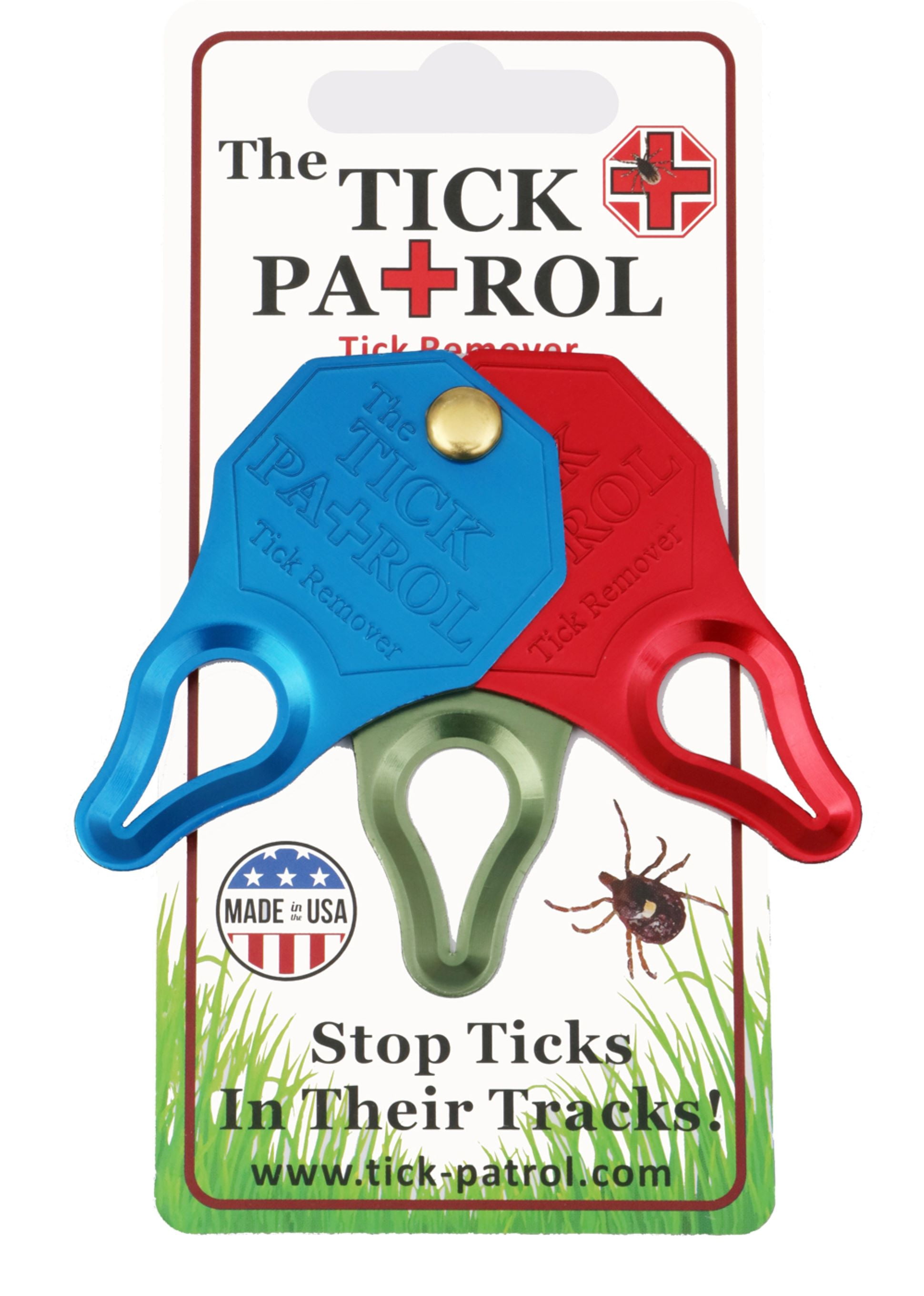 The Tick Patrol Tick Remover 3-Pack Safe Tick Removal Tool for People ...