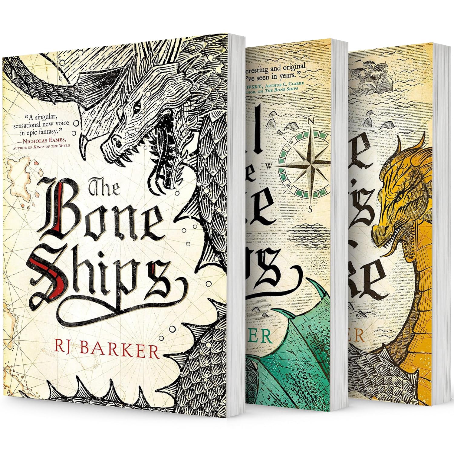The Tide Child Trilogy Series Collection Set of 3 Books (The Bone Ships ...
