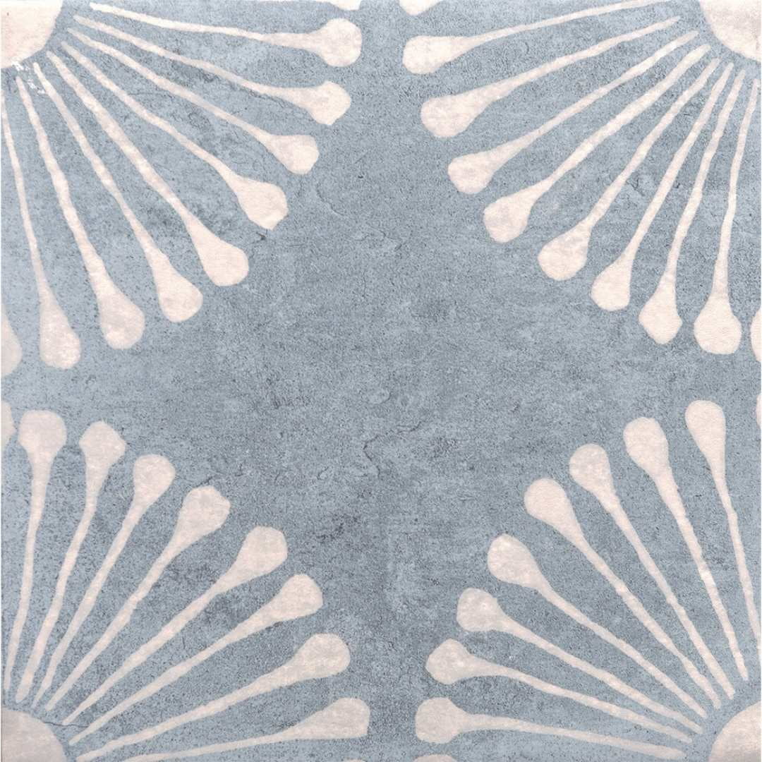The Tile Life Amanecer Azul 8x8 Porcelain Floor and Wall Tile - 1 ...