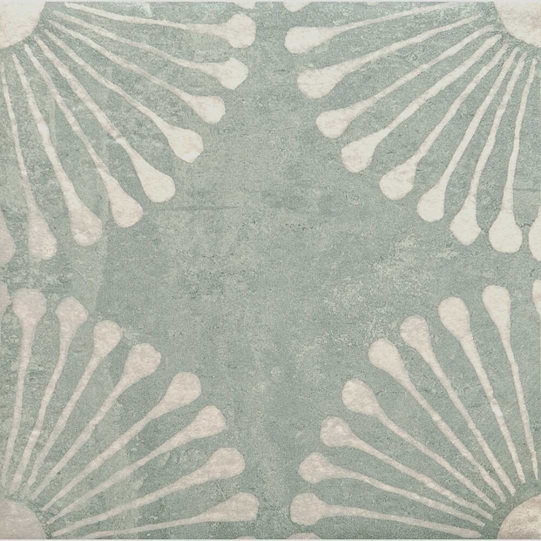 The Tile Life Amanecer Verde 8x8 Porcelain Floor and Wall Tile - Case ...