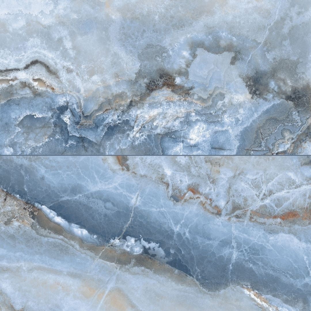 The Tile Life Banff Onice Azzurro Porcelain Tile - 24 x 48 in. - Matte ...