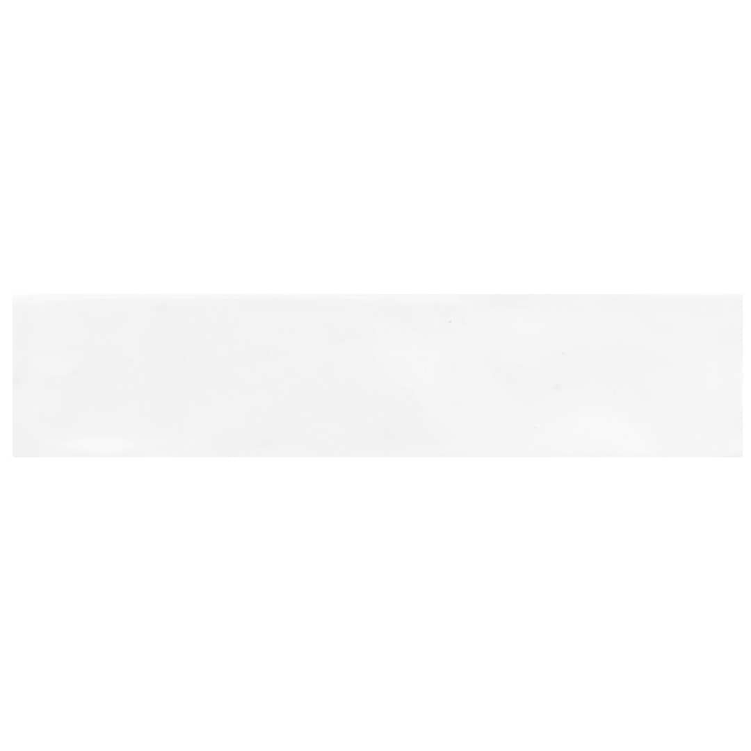The Tile Life Chelsea 2" x 10" Blanco Ceramic Wall Tile, 32 Piece (5.16 ...