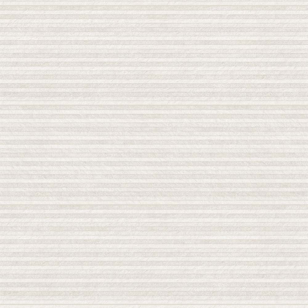 The Tile Life Crete Blanco Ceramic Relief Wall Tile, 12" x 40", 5-Piece ...