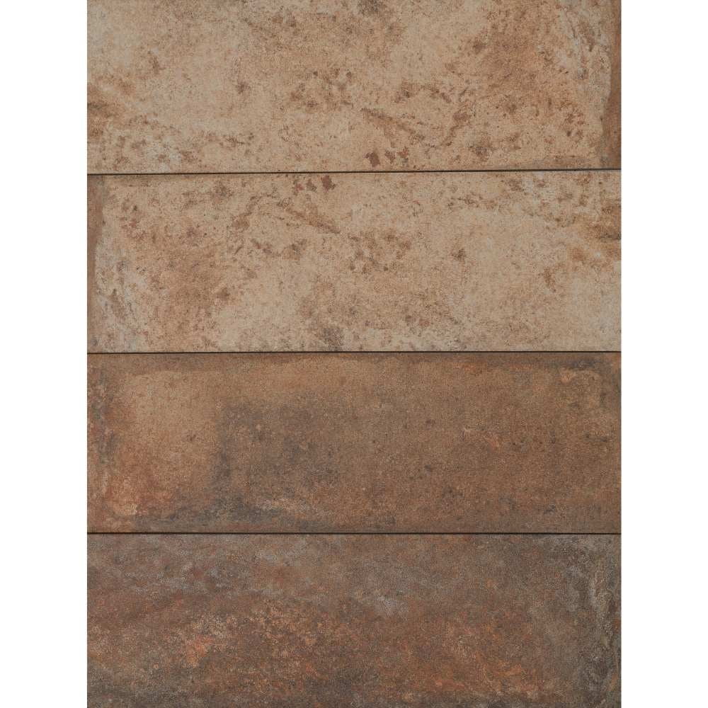 The Tile Life Cypress 4" x 12" Cotto Rectangle Porcelain Floor and Wall ...