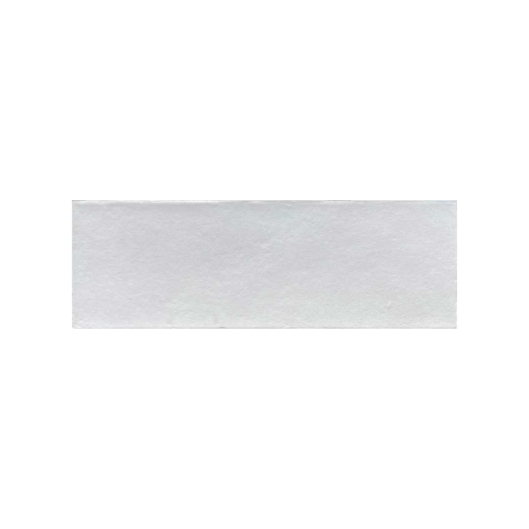 The Tile Life Galileo 2" x 6" White Porcelain Wall Tile, 78 Piece (6.3 ...