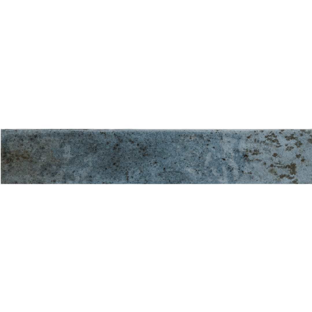 The Tile Life Ibiza 2x10 Rectangle Ceramic Wall Tile, Blue (4x4 Sample ...