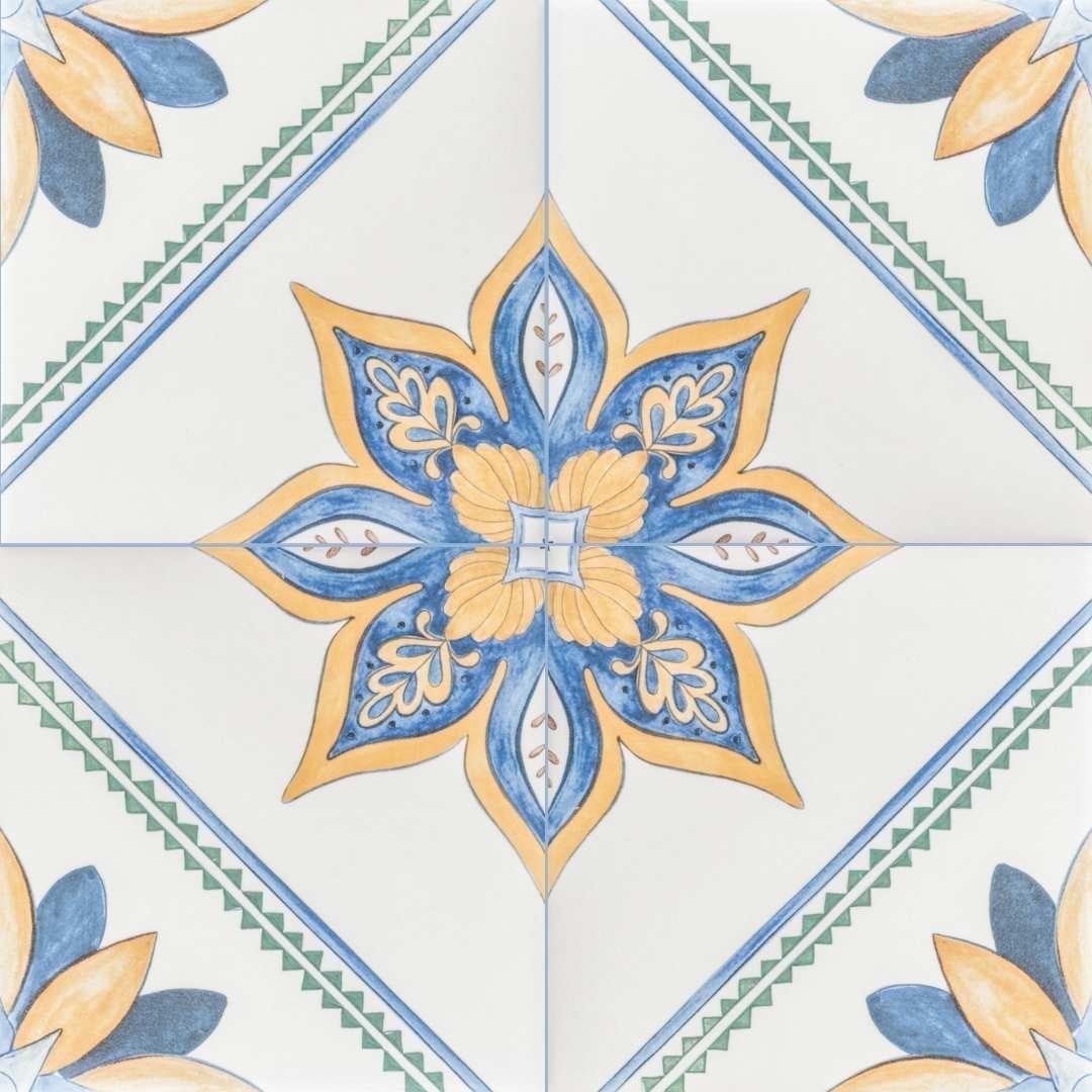 The Tile Life Monastery 8x8 Yellow Porcelain Floor and Wall Tile - 8x8 ...