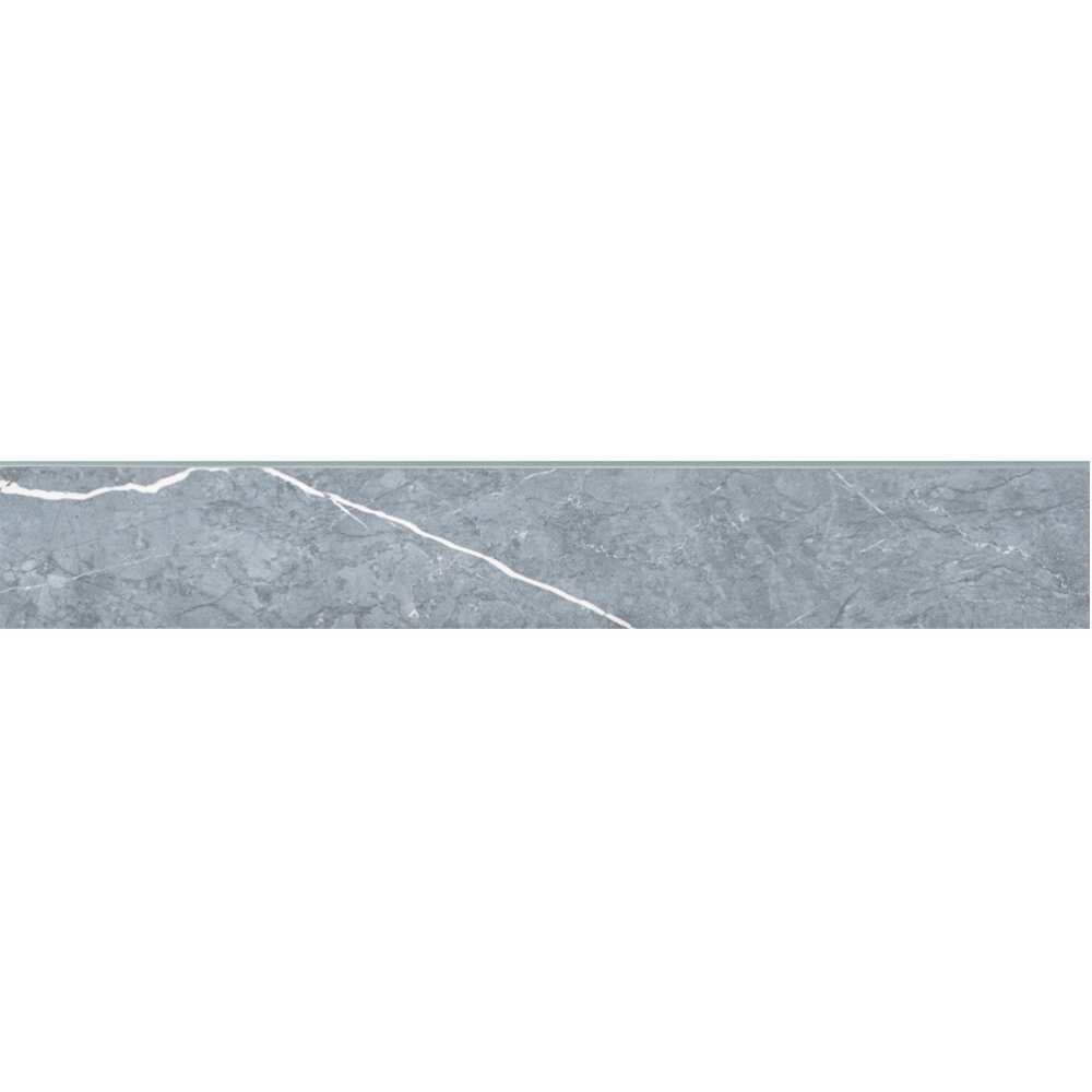 The Tile Life Opera 3" x 24" Blue Matte Porcelain Bullnose Wall Tile ...