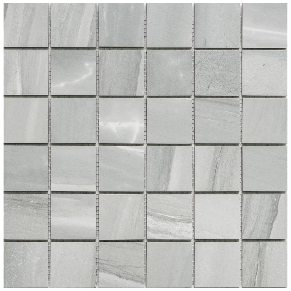 The Tile Life Porto 2x2 Alaska Grey Porcelain Floor and Wall Tile - 4x4 ...