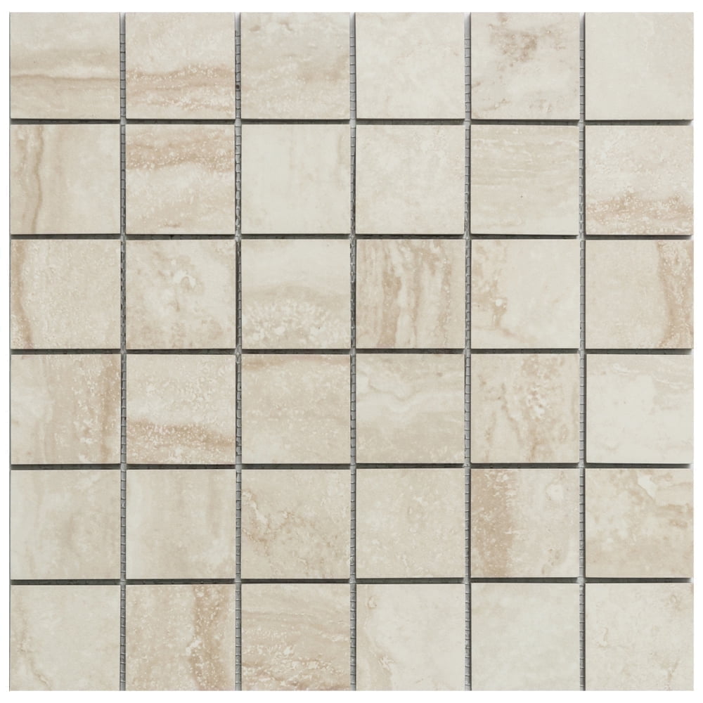 The Tile Life Porto 2x2 Porcelain Mosaic Tile Flooring and Wall ...