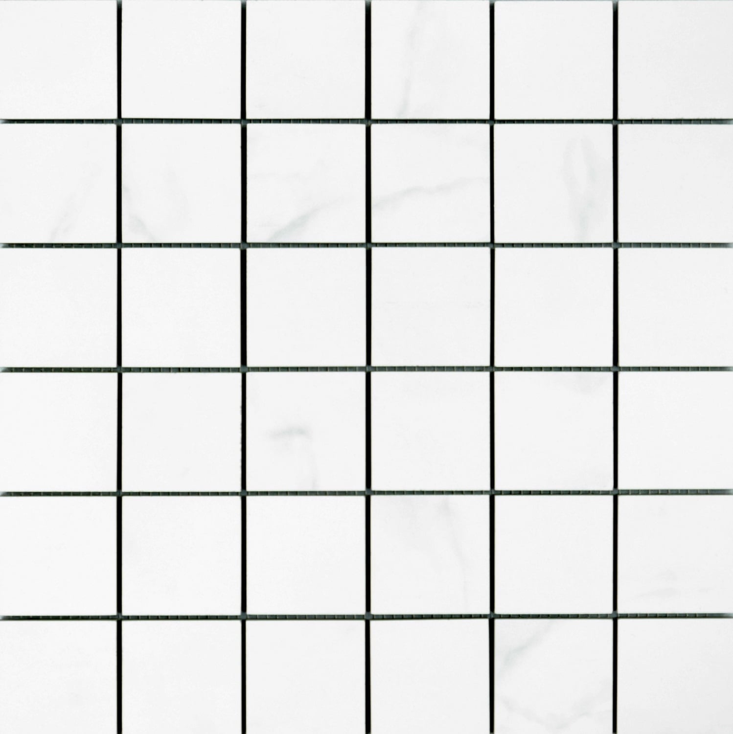 The Tile Life Providence White 2x2 Porcelain Bathroom Floor and Wall ...