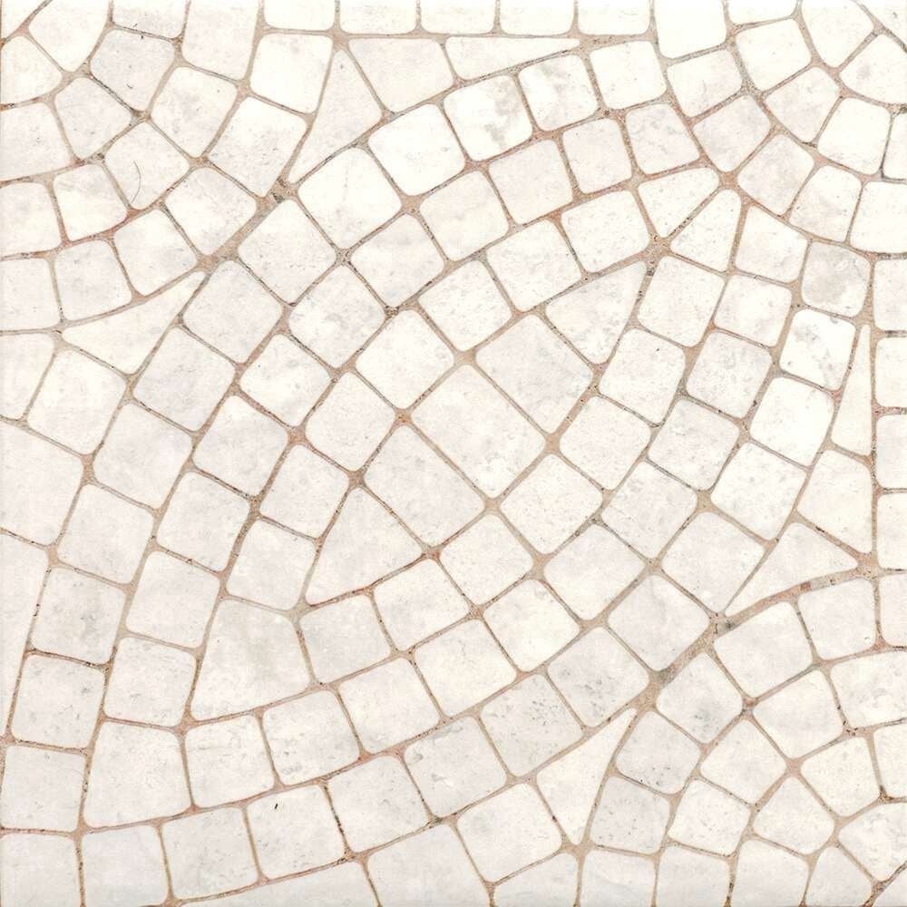 The Tile Life Roman Road 8" x 8" Kreta Satin Porcelain Tile Sample, 1 ...