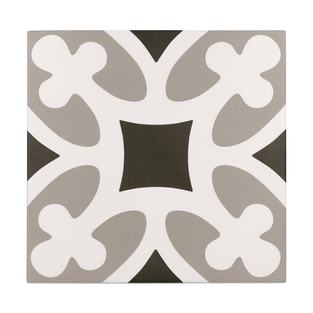 The Tile Life Seville Art 8" x 8" Patterned Venecia Matte Porcelain ...
