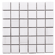 Luv Amore Black/White/Gray 8" X 8" Porcelain Encaustic Matte Floor Tile ...
