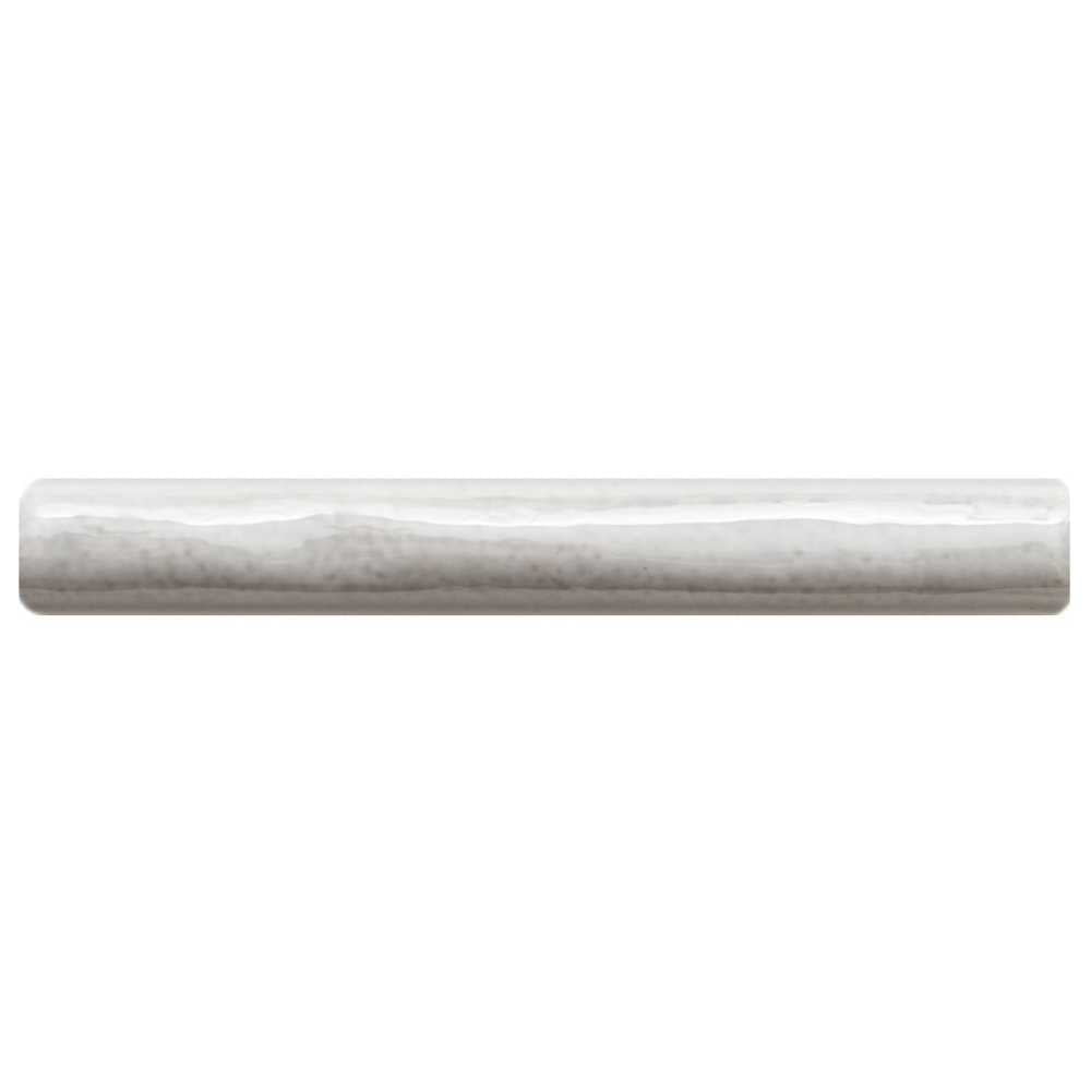 The Tile Life Talavera 1x6 Smoke Glossy Ceramic Pencil Liner Wall Tile ...
