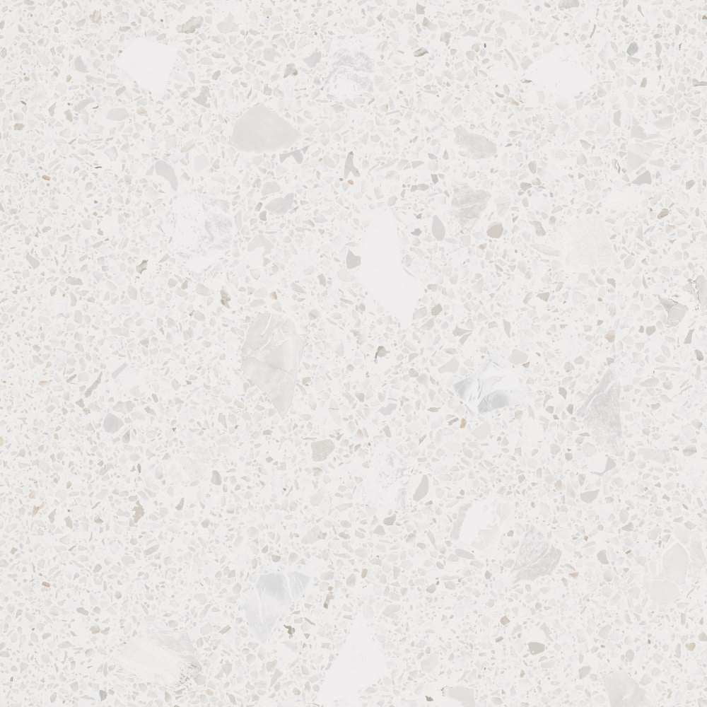 The Tile Life Terrazzo Nacar White Porcelain Tile Sample - 6 x 6 in ...