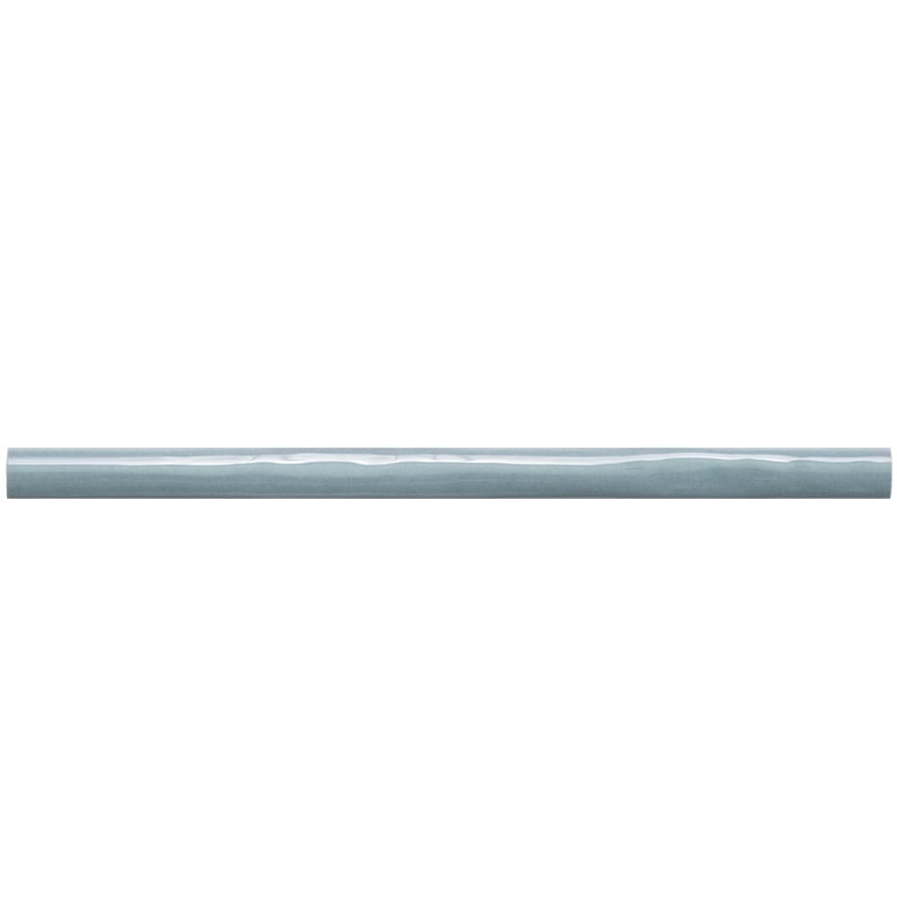 The Tile Life Waverly Ceramic Pencil Liner Tile, 0.8" x 12", Ocean ...