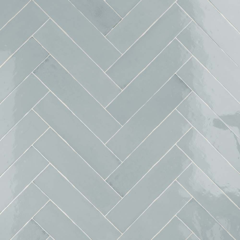 The Tile Life Waverly 3x12 Rectangle Ceramic Wall Tile, Ocean (3x3 ...