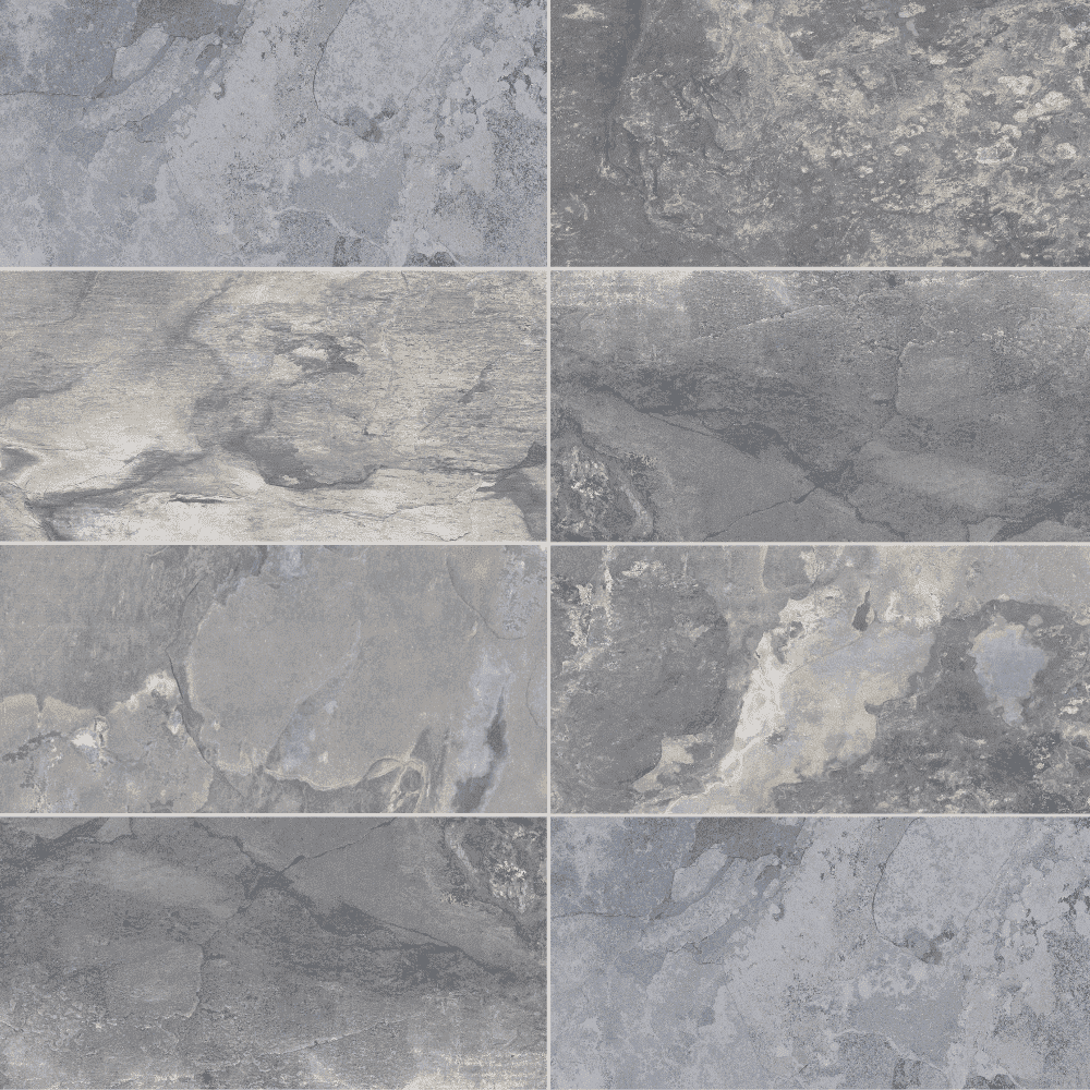 The Tile Life Wells Stone 12x24 Blue Porcelain Floor and Wall Tile ...