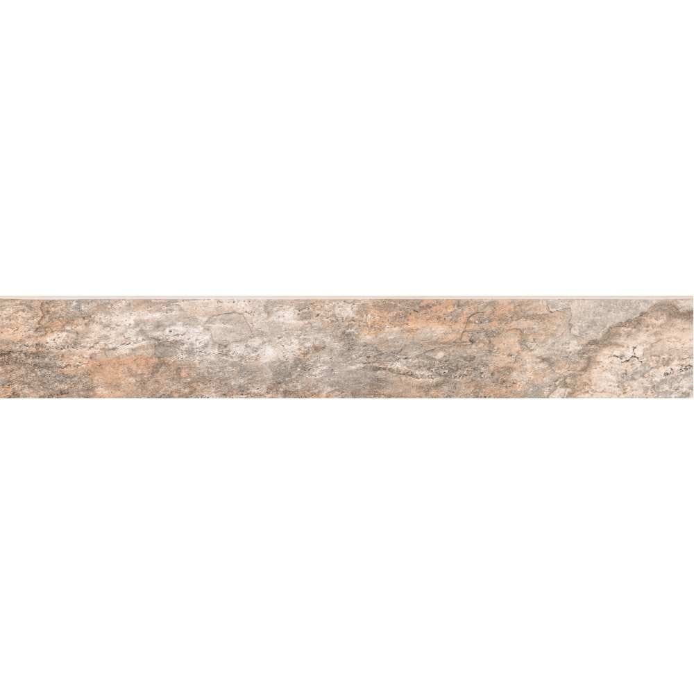 The Tile Life Wells Stone 3" x 24" Multi Brown Rectangle Porcelain ...