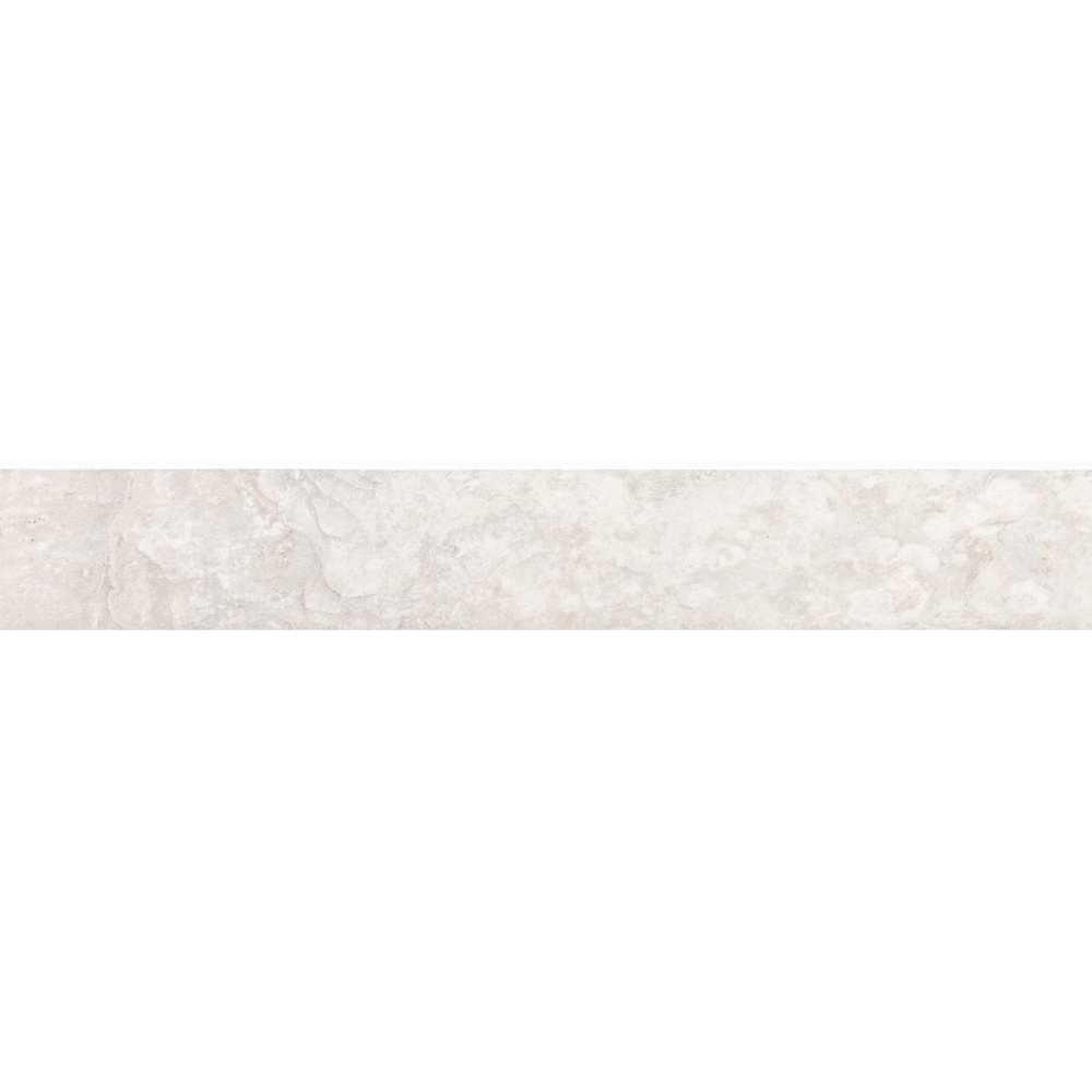 The Tile Life Wells Stone White 3" x 24" Porcelain Bullnose Tile Trim ...