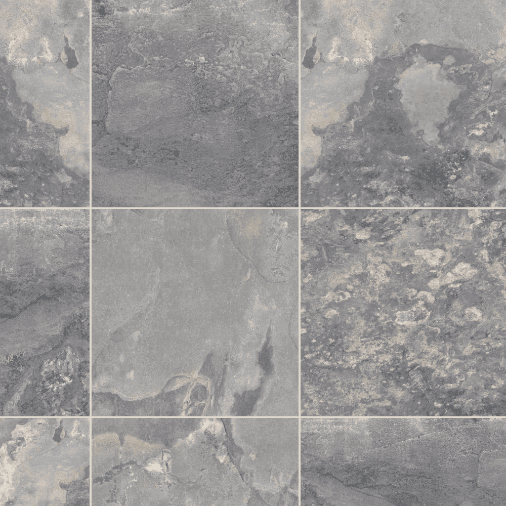 The Tile Life Wells Stone Blue 6x6 Porcelain Floor and Wall Tile - 6x6 ...