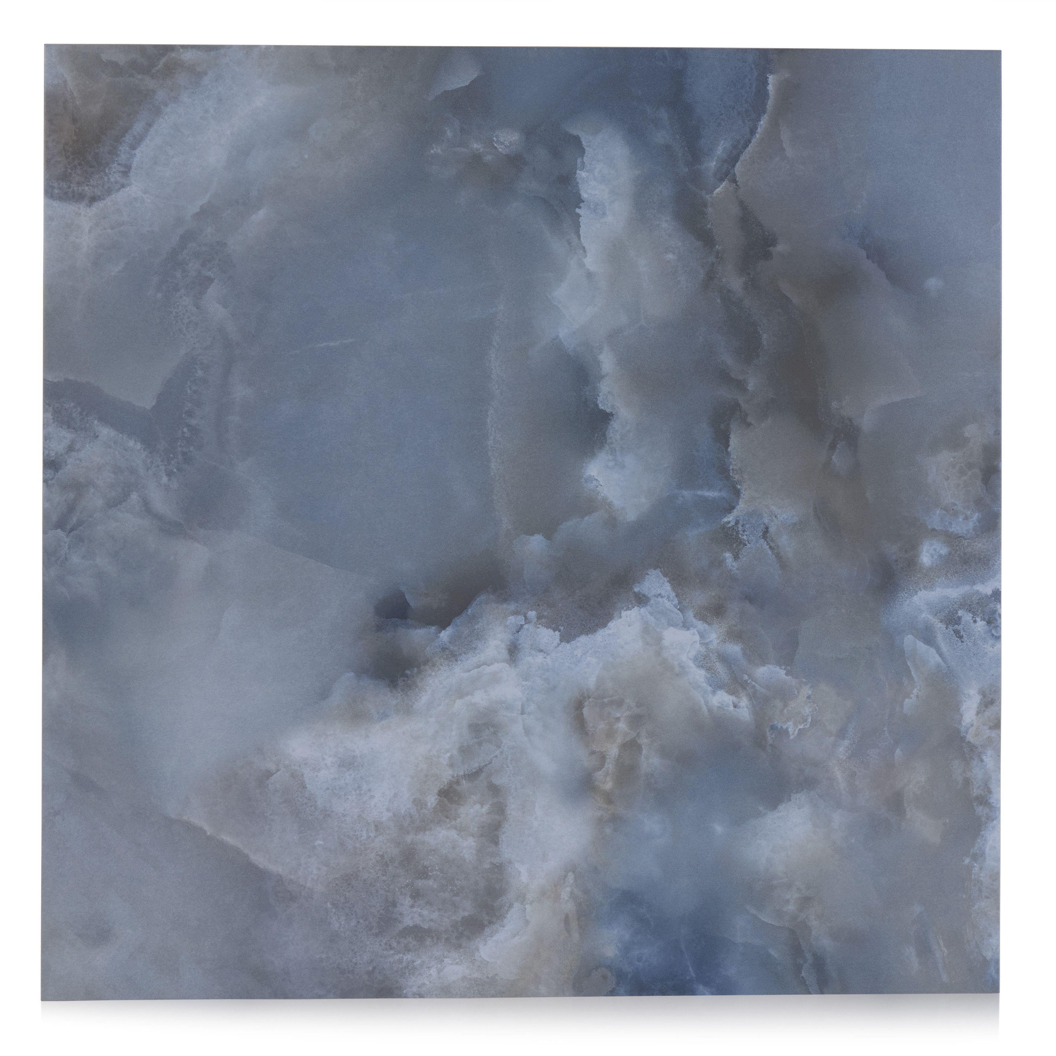 The Tile Project 24x24 Oxyx Noir Blue Porcelain Tile (Sample Swatch ...