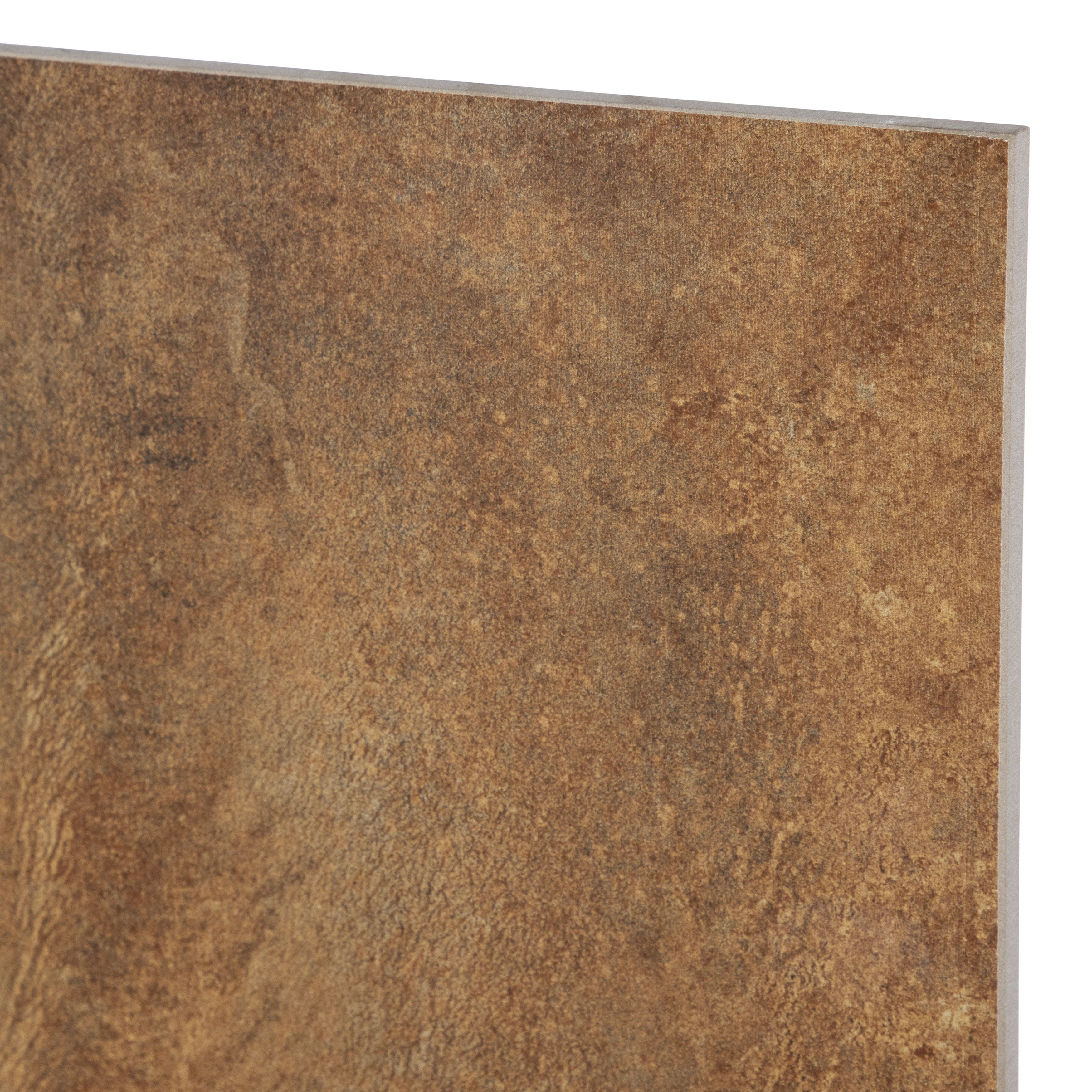 The Tile Project 24x48 Metallica Corten Porcelain Tile (6x6 Sample ...