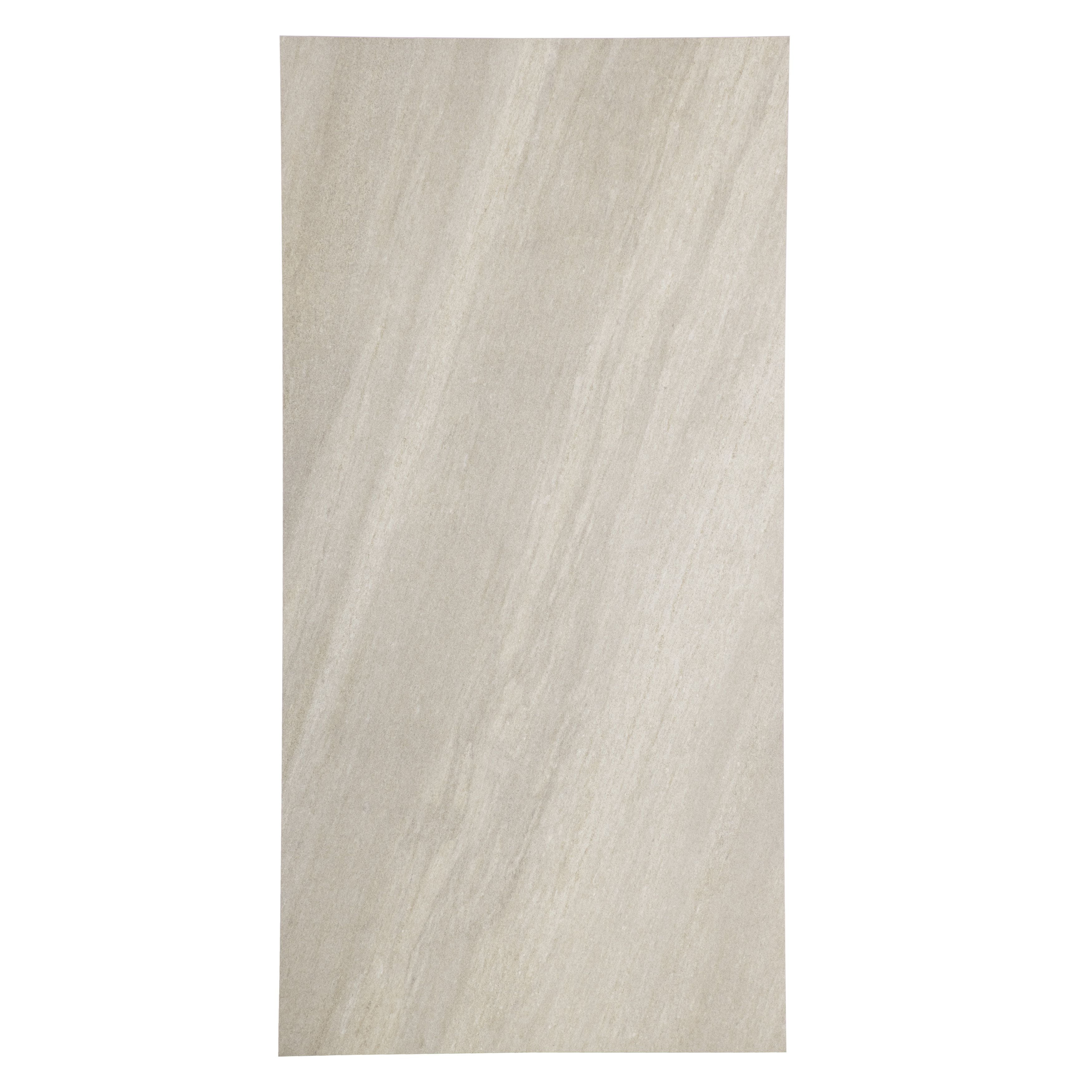 The Tile Project 24x48 Quartz Beige Matte Porcelain Tile (Made In USA ...