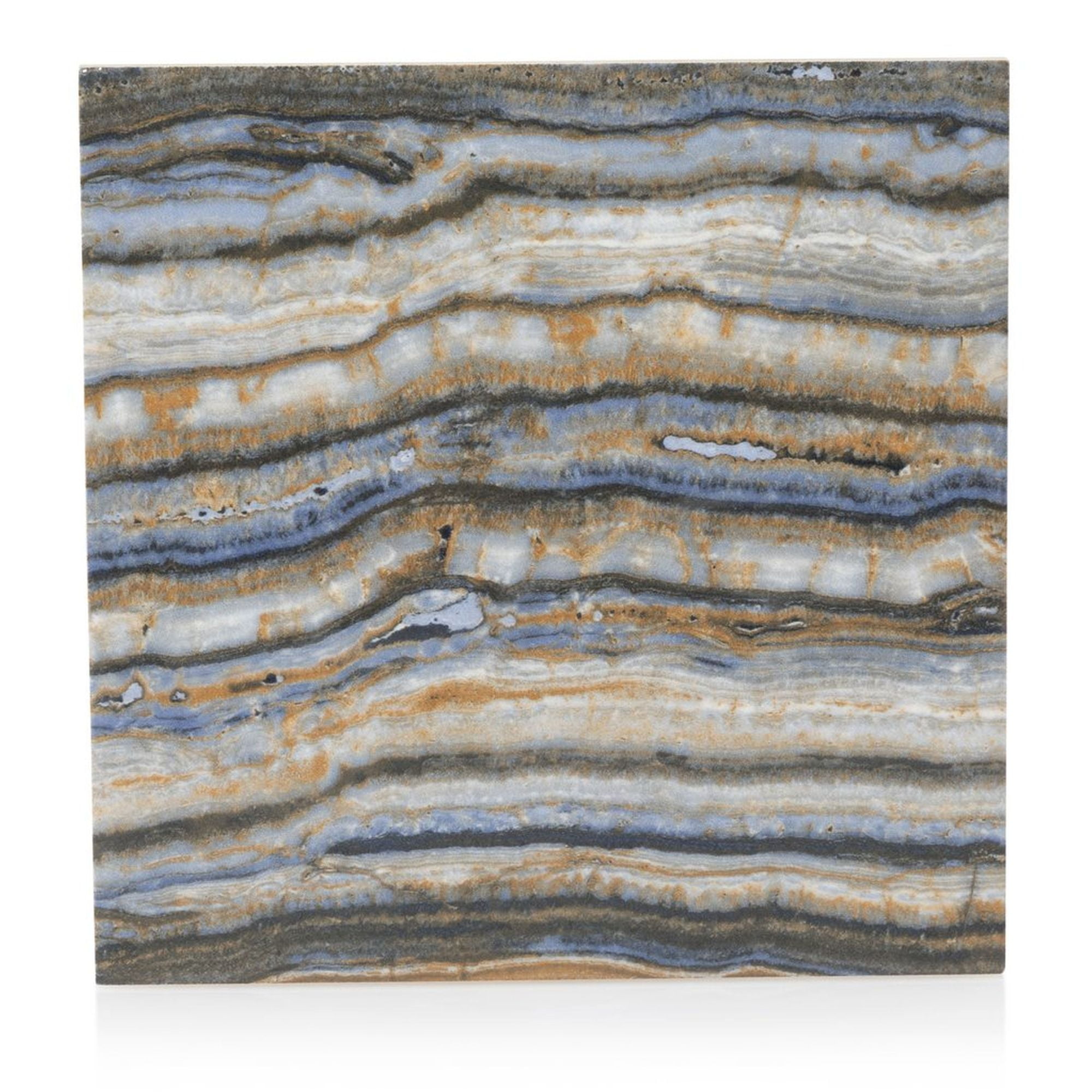 Industry Tile 6"x6" Onice Blue Porcelain Pool Wall Tile (1 Sample ...