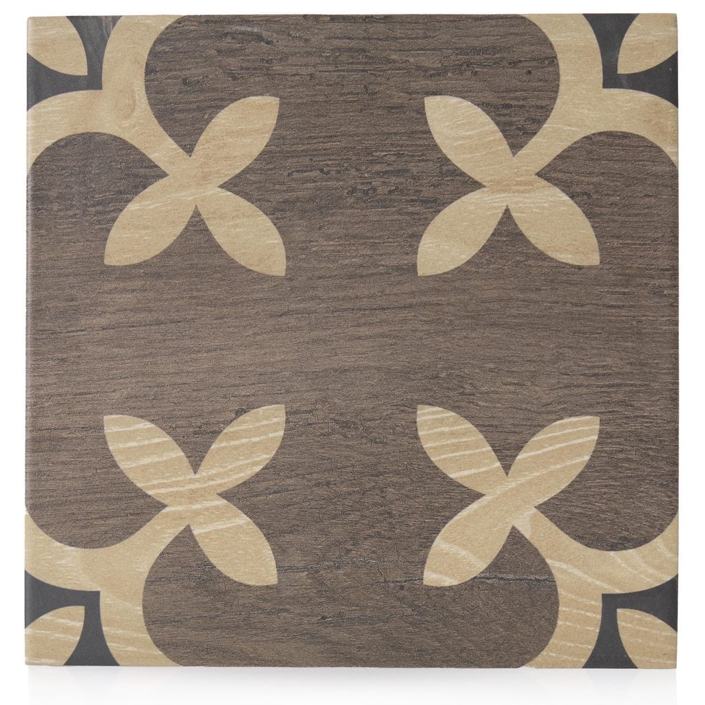 Industry Tile 8x8 Art Wood Design 9 Porcelain Tile (11.20 Sq. ft./ box ...