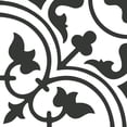 Industry Tile 8x8 Black and White Bell Porcelain Tile (1 Sample ...