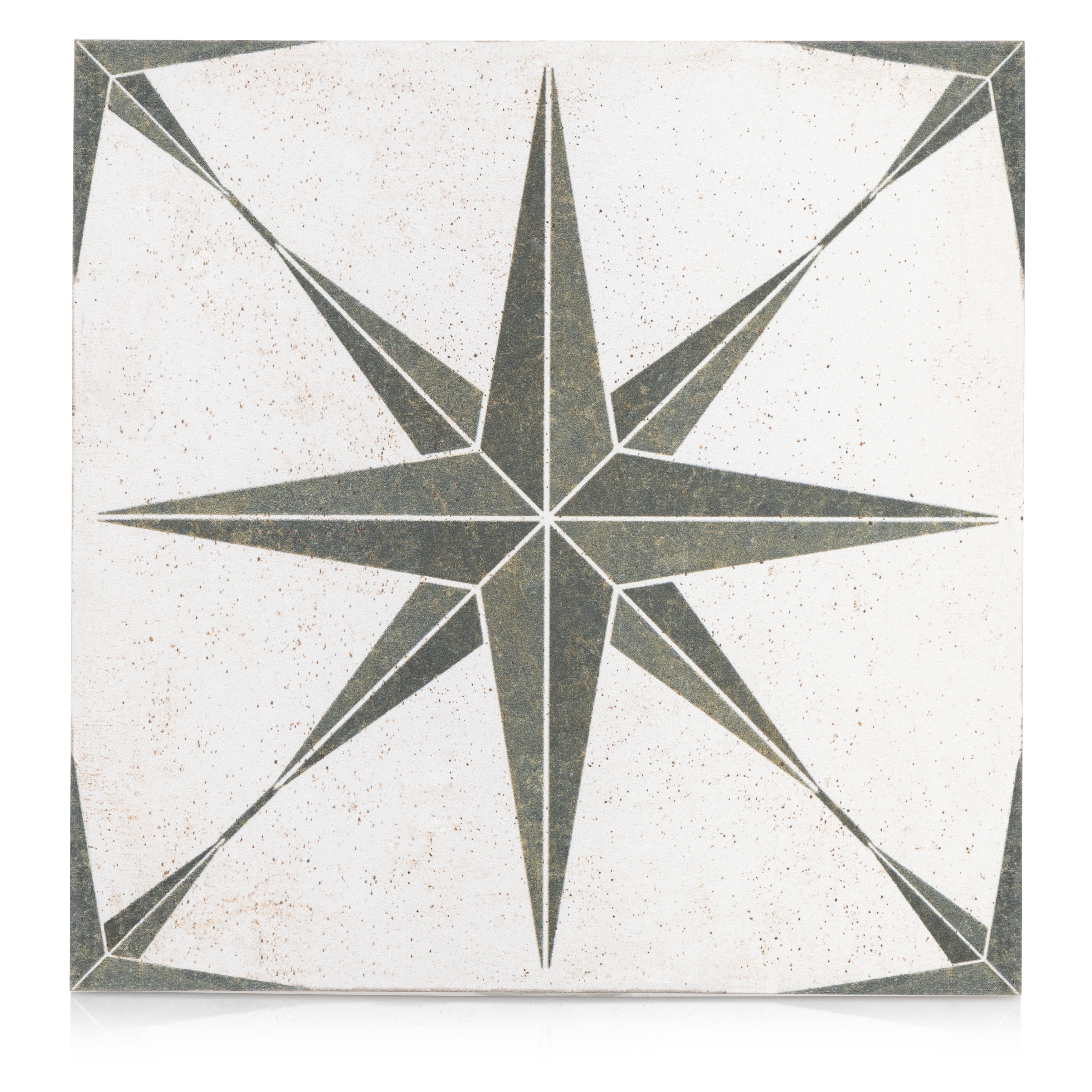 Industry Tile 9"x9" Neptune Green Porcelain Floor and Wall Tile (20 ...
