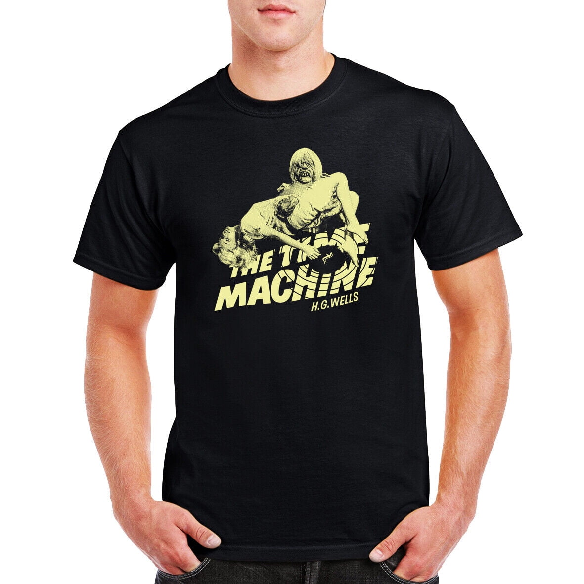 The Time Machine Morlok and Weena T-shirt H G Wells movie film cult classics - Walmart.com