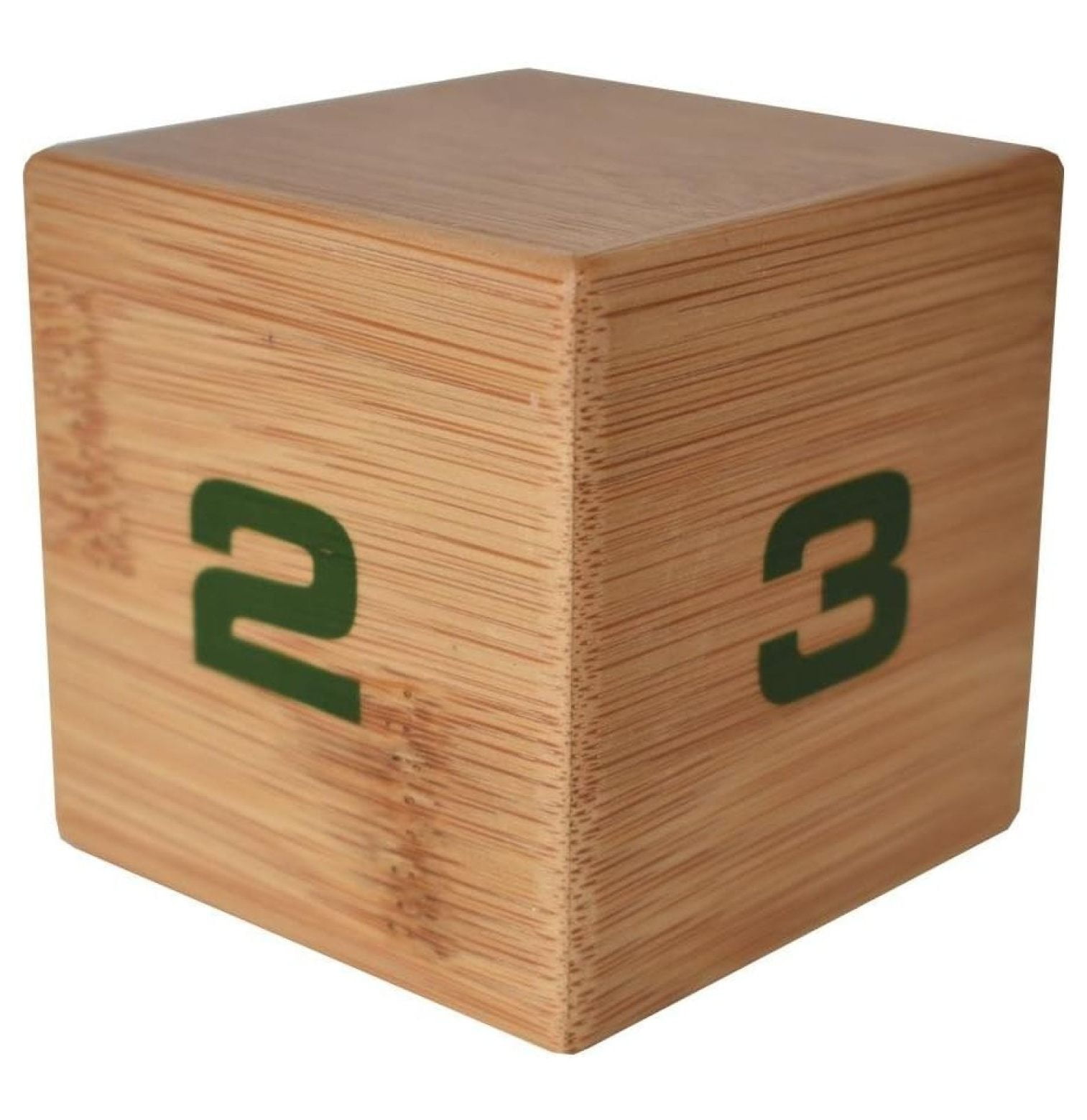 The TimeCube Timer, Natural Bamboo Wood, 1,2,3 and 4 Minutes, for Time ...