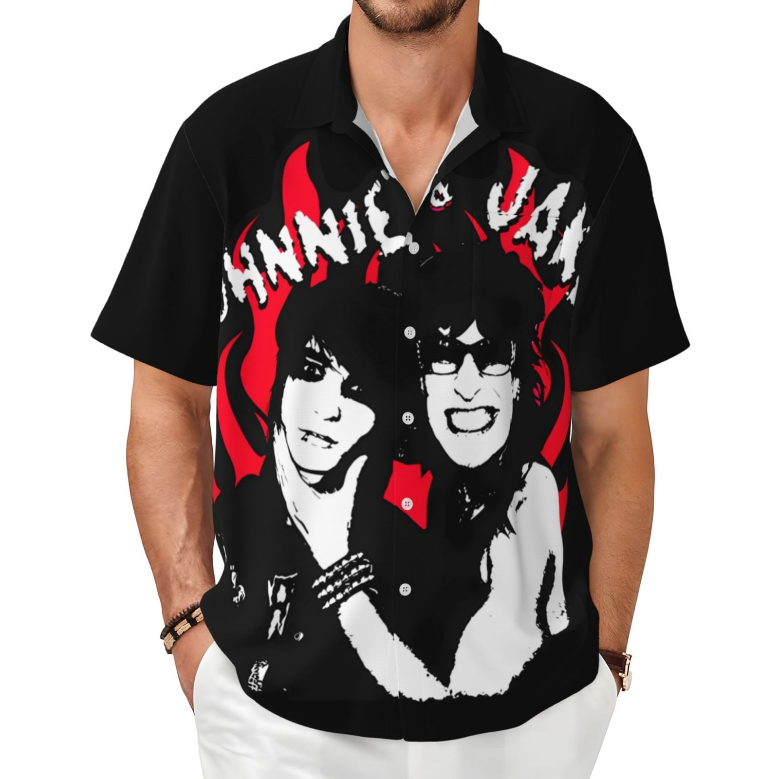 The Tinas Jake Webber Johnnie Guilbert Mens Regular-Fit Short Sleeve ...