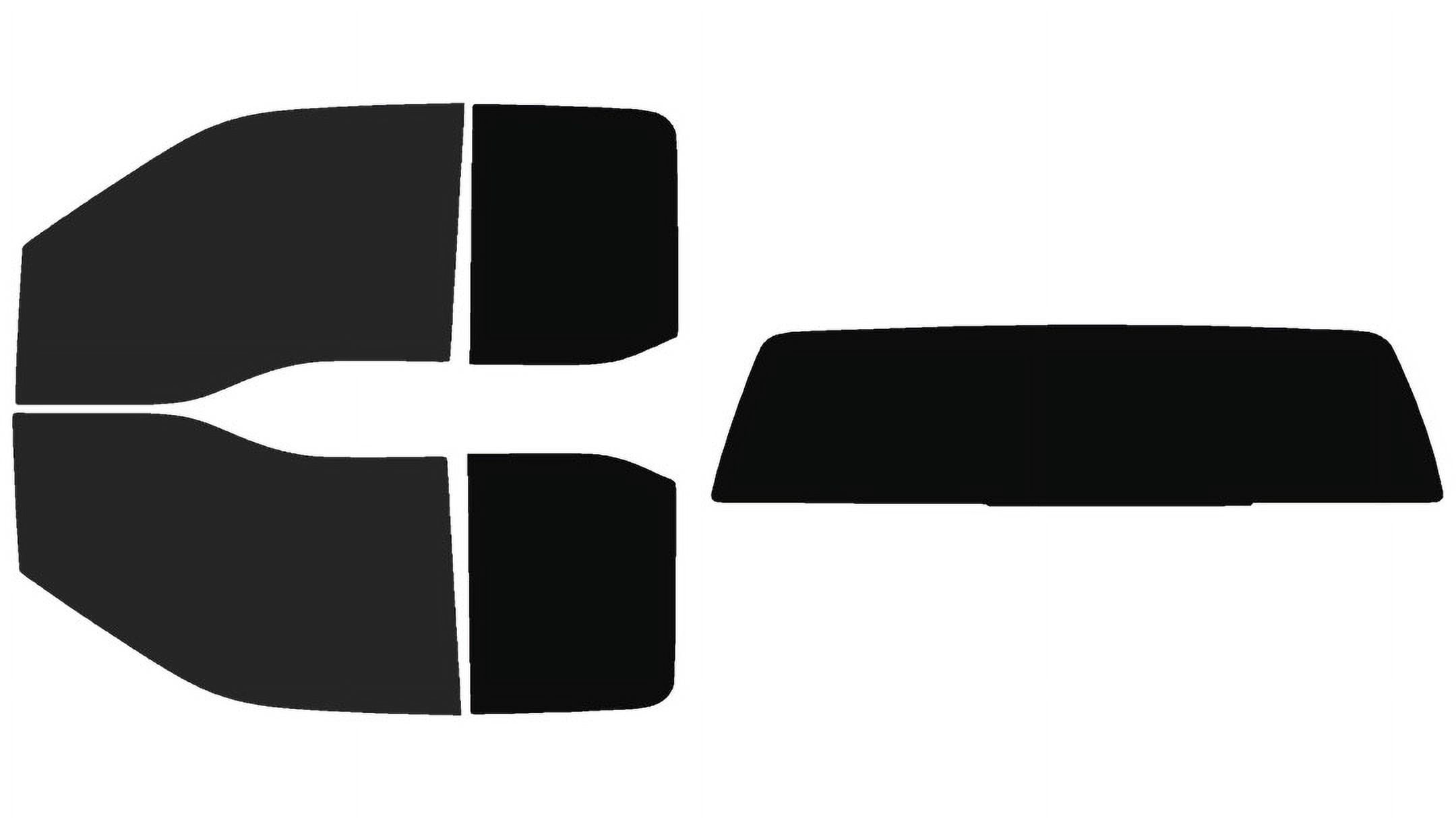 The Tint Effect Precut Window Tint Kit Compatible with Ford F-250 F-350 ...