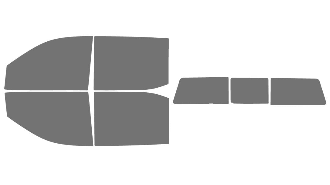The Tint Effect Precut Window Tint Kit Compatible with GMC Sierra 1500 ...