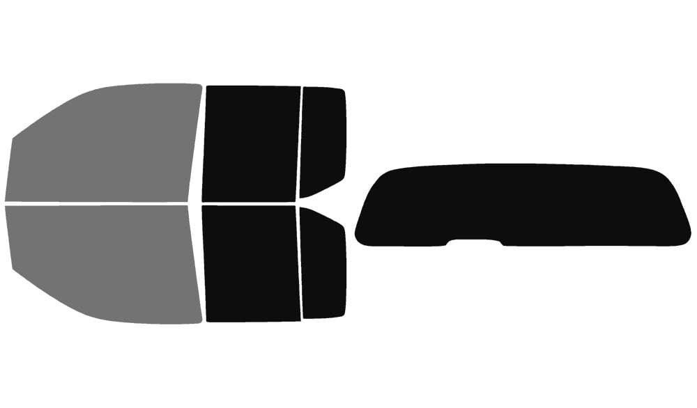 The Tint Effect Precut Window Tint Kit Compatible with Nissan Frontier ...