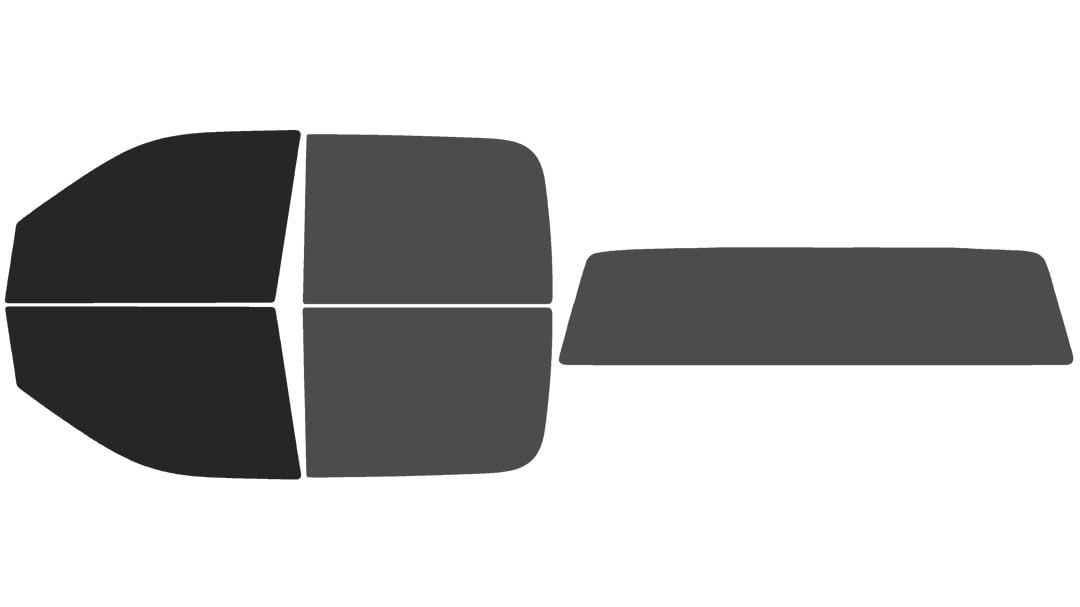 The Tint Effect Precut Window Tint Kit Compatible with Ram 1500 Crew ...