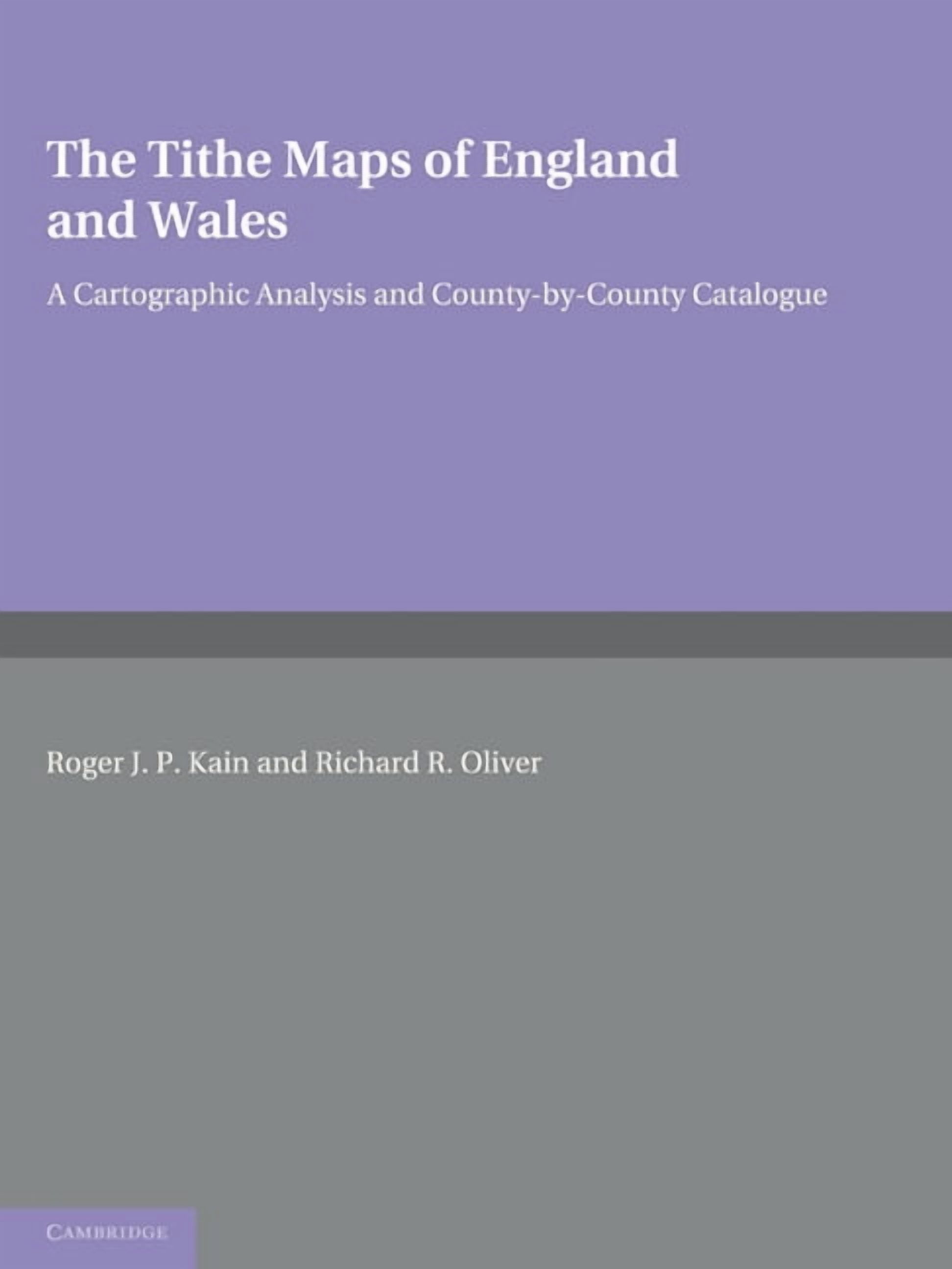 The Tithe Maps of England and Wales, (Paperback) - Walmart.com