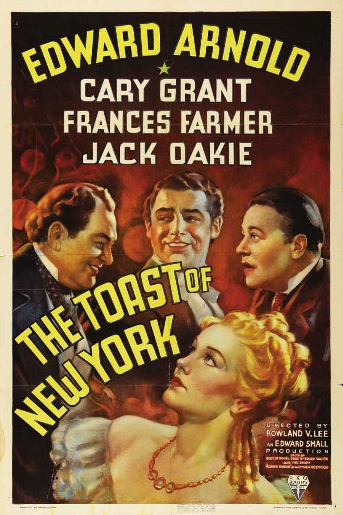 The Toast of New York - movie POSTER (Style A) (11" x 17") (1937 ...
