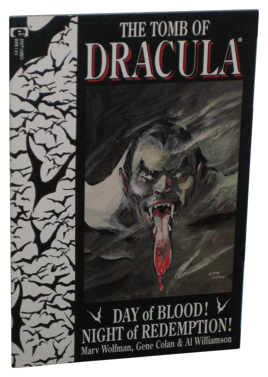 The Tomb of Dracula Day of Blood! Night of Redemption (1991) Paperback ...