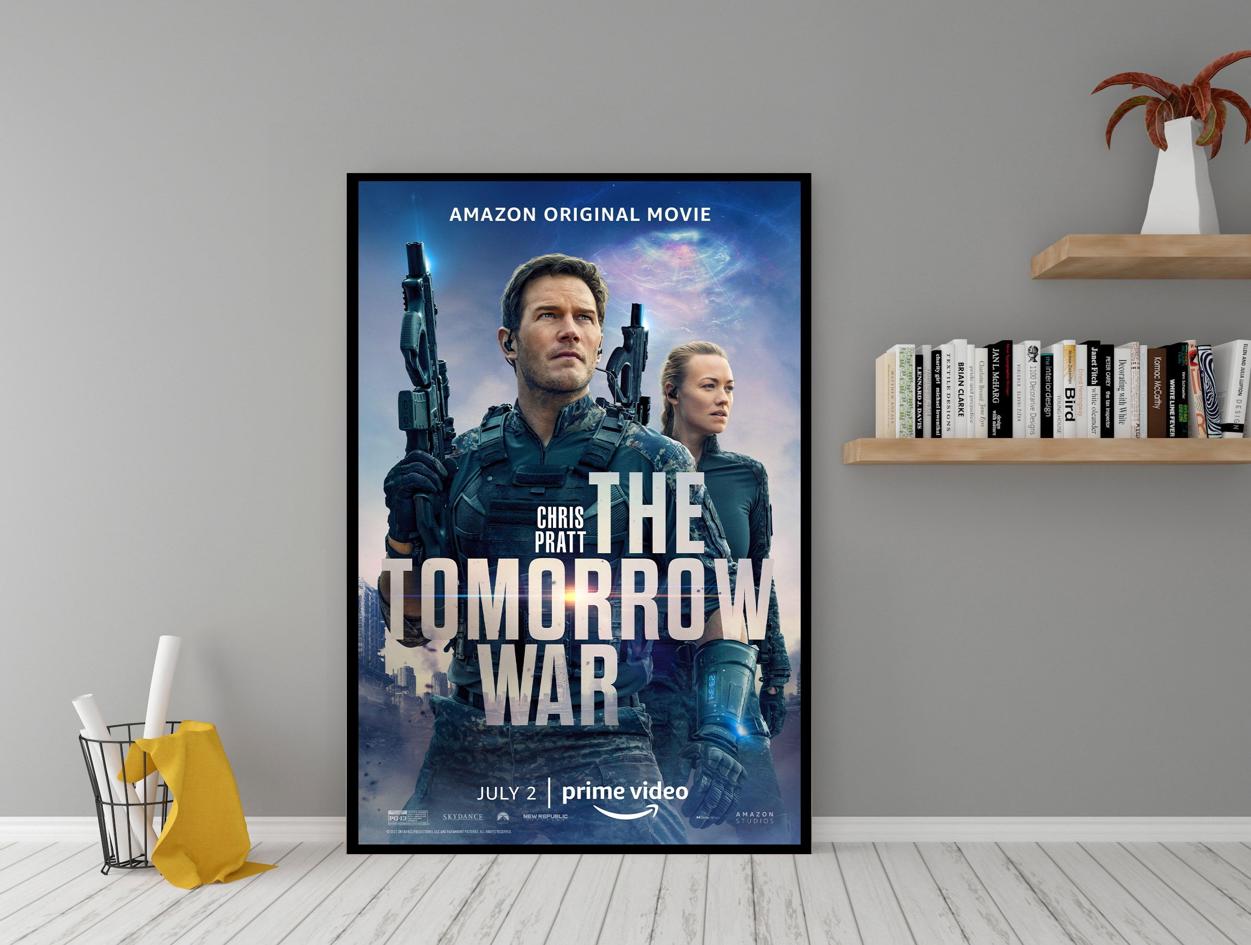 The Tomorrow War Movie Poster - High Quality Canvas Wall Art - Room ...