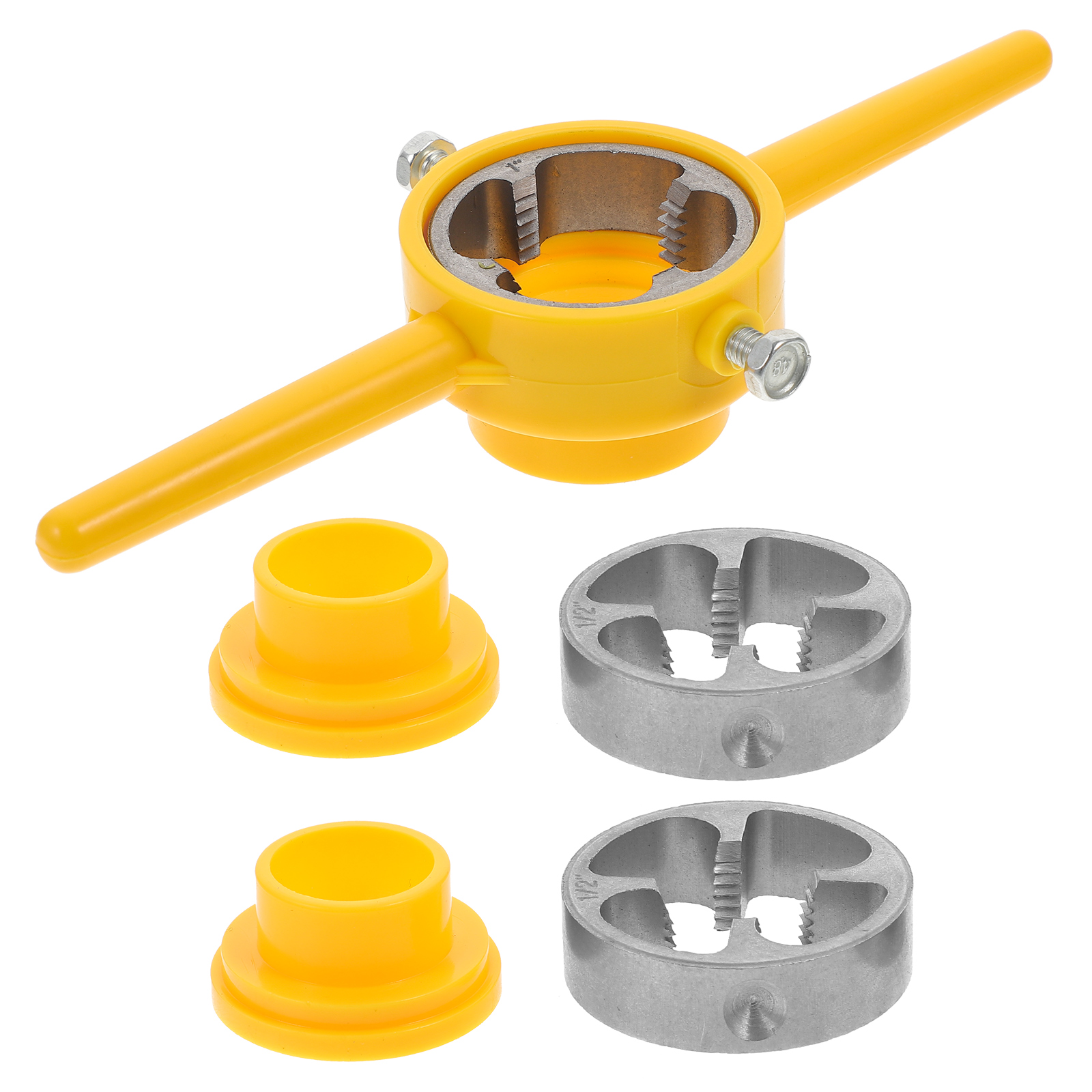 The Tools Water Pipe Threading Device Plastic Threader Maker Hose Set 6 ...