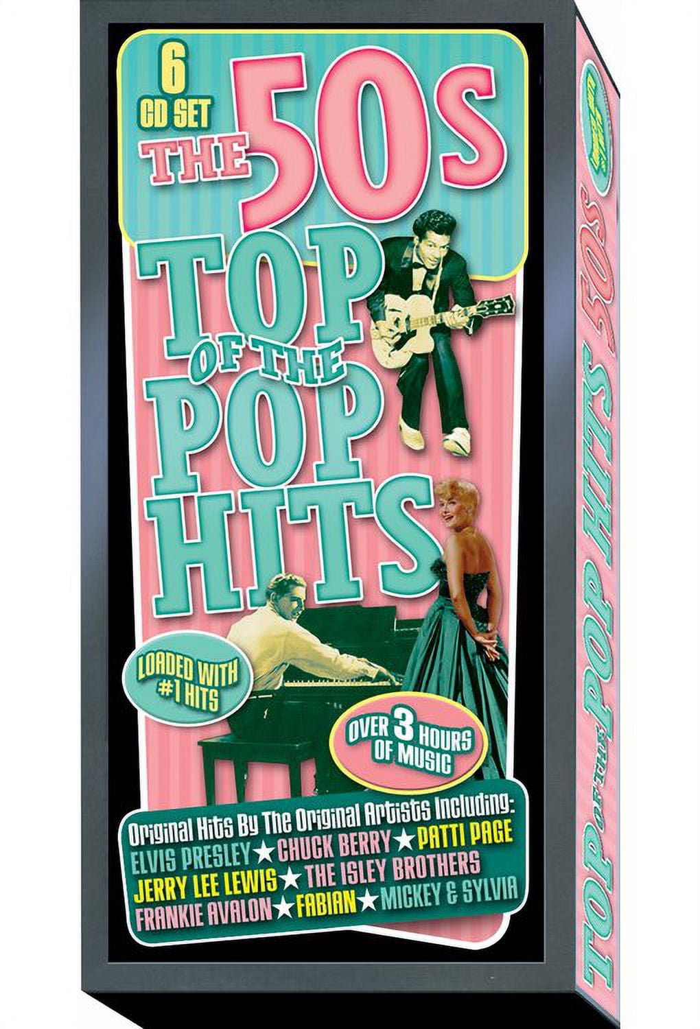 Pre-Owned The Top of The Pop Hits 50s (6-CD Box Set) - Walmart.com